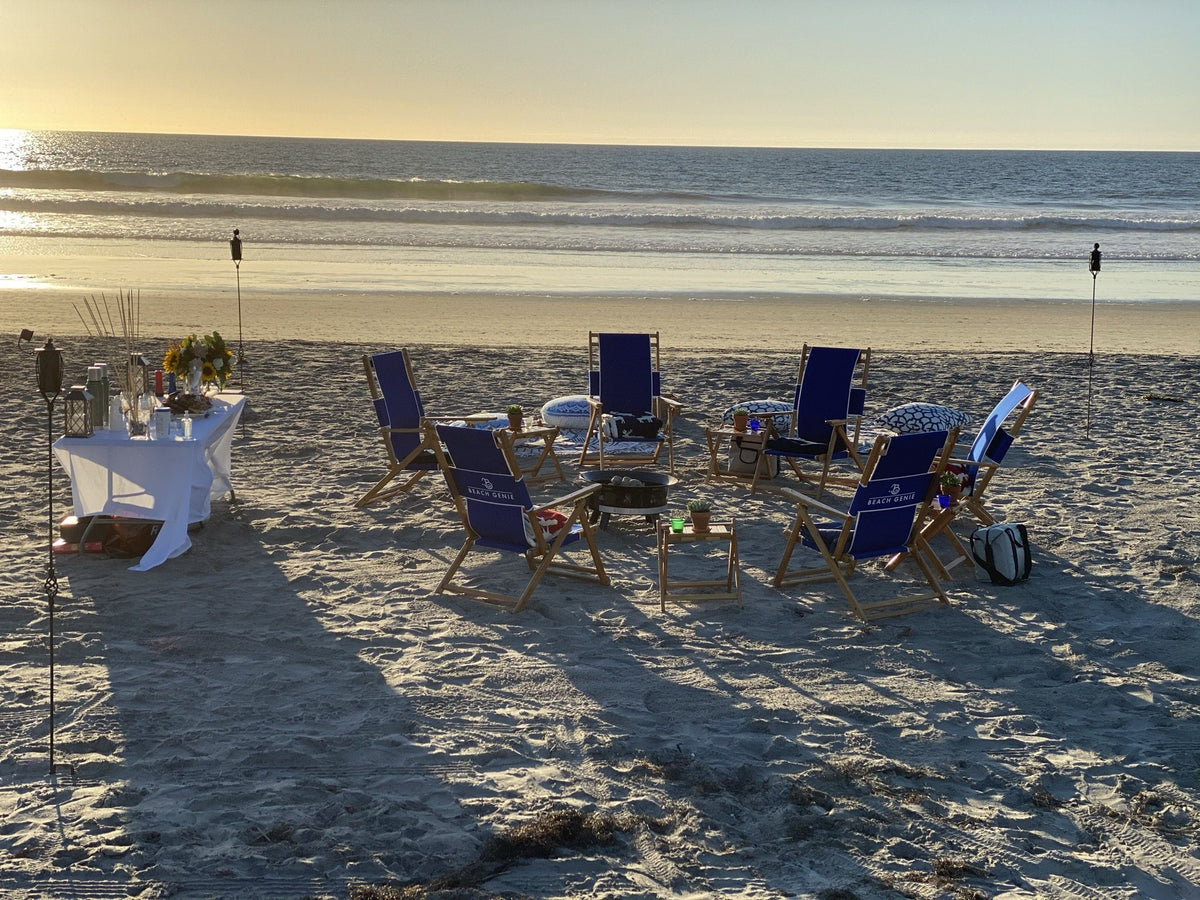 Fire Ring and S’mores – The Beach Genie